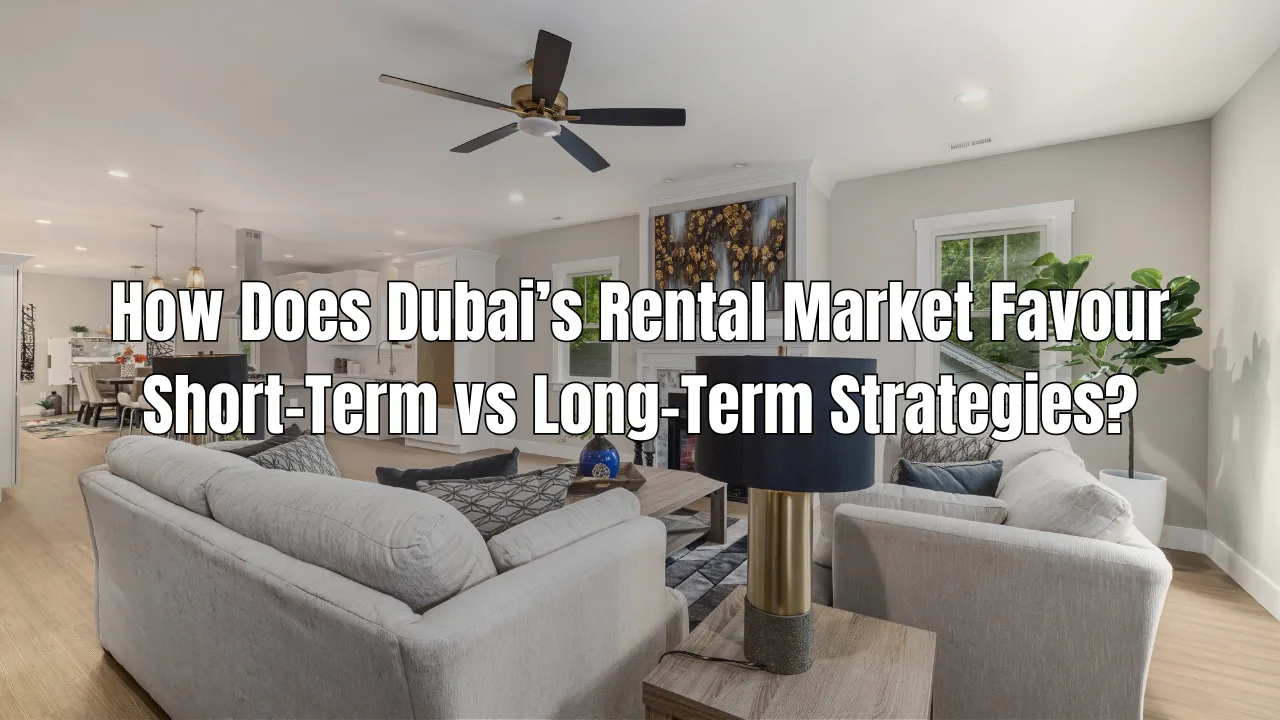 Short-Term vs Long-Term Rentals in Dubai: Income & Yield